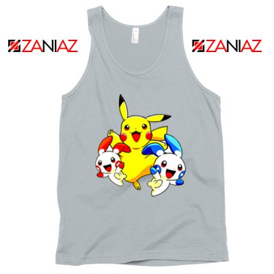 Happy Pikachu Pokemon Tank Top