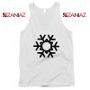 Black Snowflake in Winter Tank Top