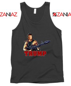 Donald Trump Rambo Tank Top - ZANIAZ