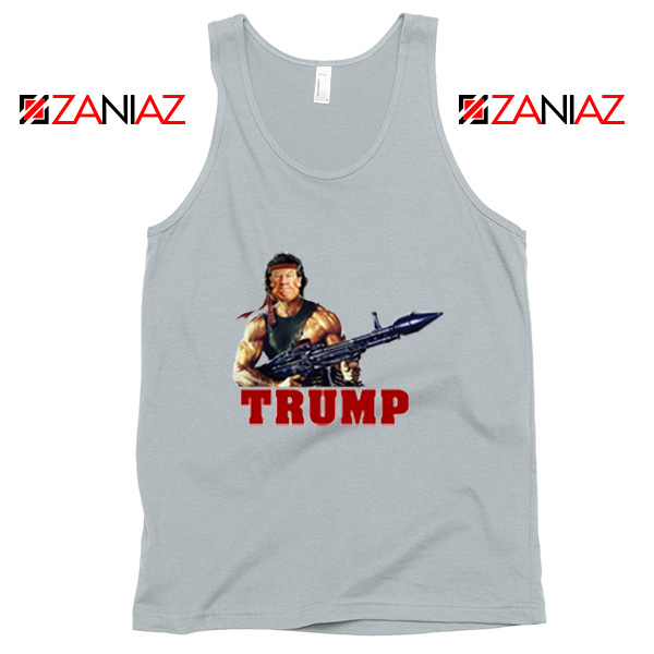 Donald Trump Rambo Tank Top Trump 2020 Tops S-3XL - USA Apparel