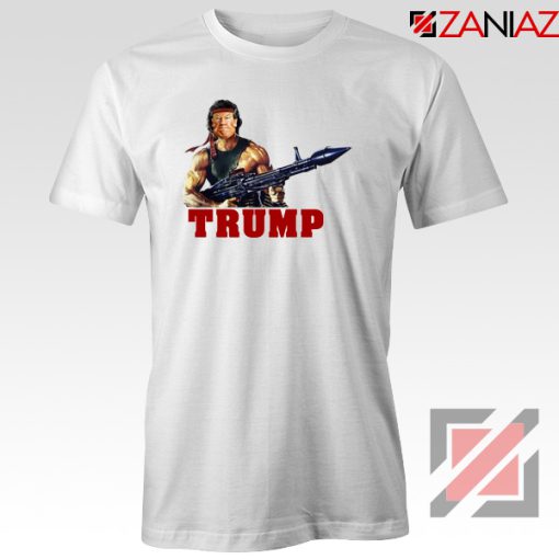 Donald Trump Rambo Tshirt - ZANIAZ STORE