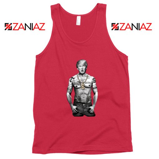 Gangster Donald Trump Tank Top - ZANIAZ STORE