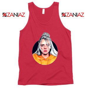 Billie Eilish Singer Tank Top American Music Tops S-3XL - Best Apparel