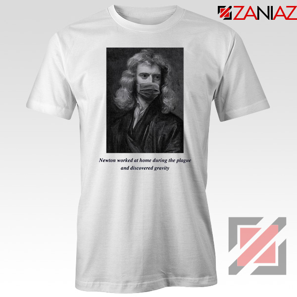 Isaac Newton Mask Tshirt - ZANIAZ