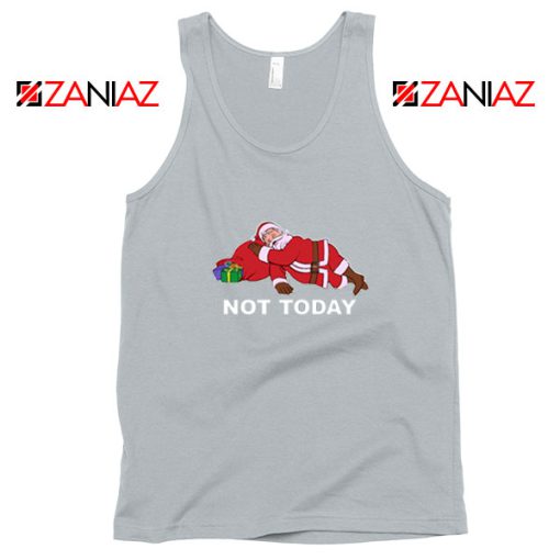 Not Today Santa Tank Top - ZANIAZ STORE