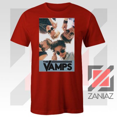 The Vamps Pop Band T-shirt - ZANIAZ STORE