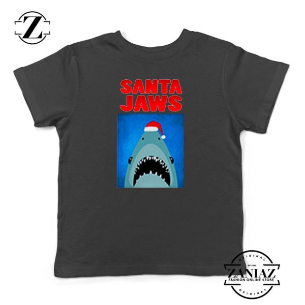 Get Now Father Christmas Jaws Parody Youth Tee - ZANIAZ